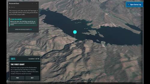 US Dams & Hydroelectric History Interactive Map | Geography/Engineering ...