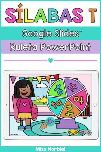 Sílabas con T | ta te ti to tu | Sílabas para Google Classroom™ y ...
