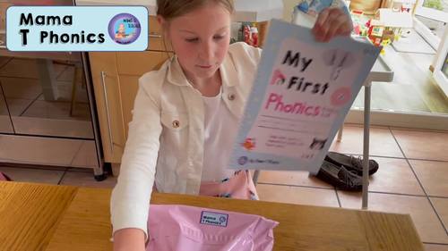 My First Phonics Bundle - Activity Book and Phonics Flashcards Game