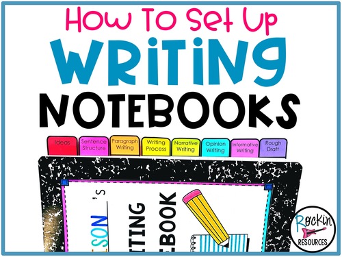 How to Set Up Interactive Writing Notebooks by Rockin Resources | TPT