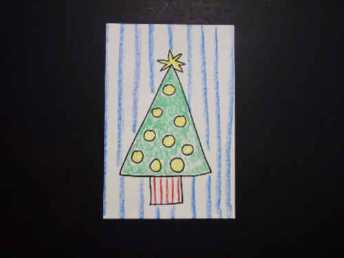 Let's Draw a Christmas Tree using Shapes! by Patty Fernandez Artist