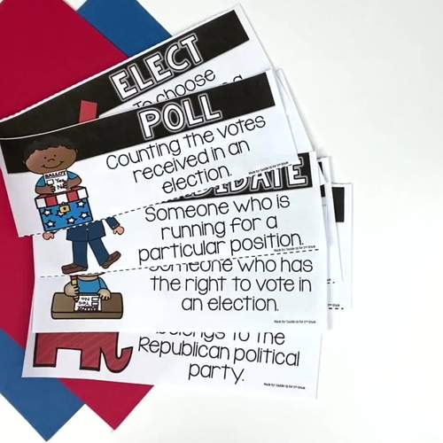 Election Day 2024 Reading Comprehension Mock Election Voting Ballot ...