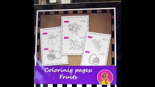 Colour booklet: coloring for autism by Learn with Ms AD | TPT