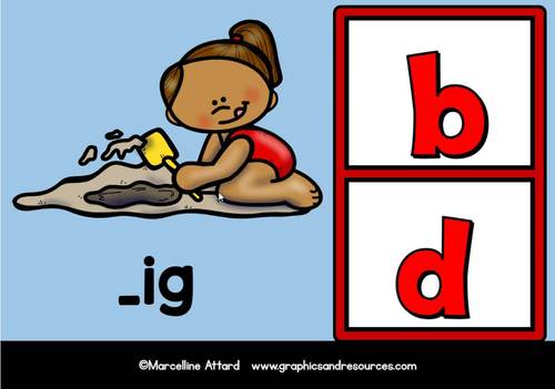 BOOM CARDS (INITIAL SOUNDS KINDERGARTEN ACTIVITY) LETTER REVERSAL GAMES ...