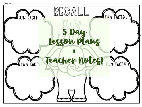 Animal Research Project 2nd 3rd 4th Grade Science No Prep Sub Plans NGSS