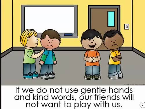 Making Friends at School Social Story by Engaging Early Learners