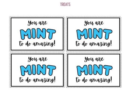 Testing Treat Tags by Sanvilla Science | TPT