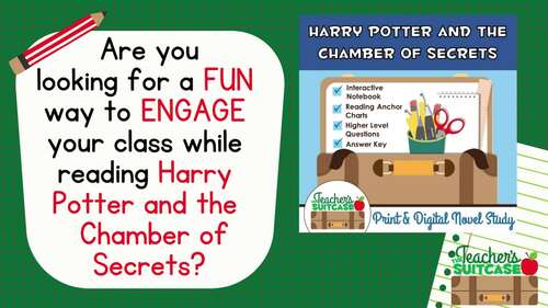 Harry Potter and the Chamber of Secrets {Interactive Notebook} - PRINT ...