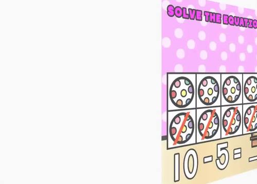 Valentines Day Gum Ball Subtraction Within 10 Boom Cards Ten Frame ...