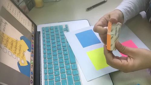 5 Habits of Happy People Sticky Notes Checklist by Mrs Bruza | TPT