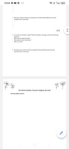 ESL Literature project l The Secret Garden by DominikaR | TPT