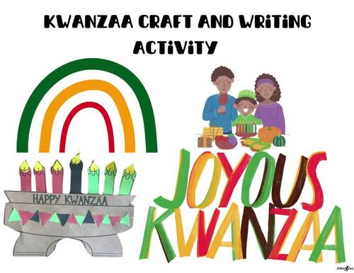 Kwanzaa Craft and Writing Activity by Julez and Jaz | TPT