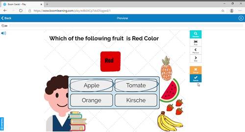 FRUITS German Distance Learning | FRUIT German BOOM Cards™ by Language ...