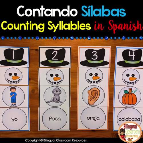 Contando sílabas: Counting Syllables in Spanish | Centro de sílabas