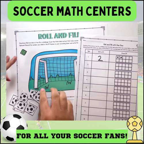 Counting Objects to 20 World Soccer Tournament Hands on Differentiated ...