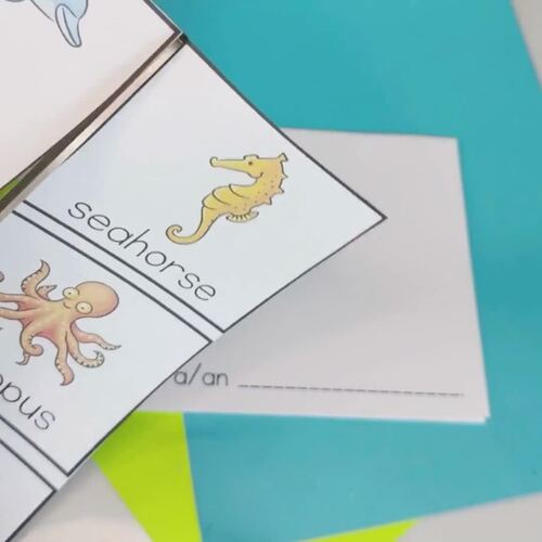 Ocean Activities Simple Readers | Ocean Animals | Emergent | TPT