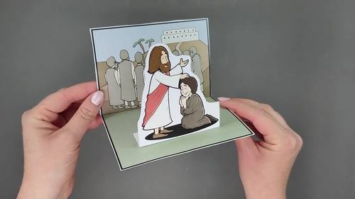 Jesus Heals the Ten Lepers Craft by 10 Minutes of Quality Time | TPT