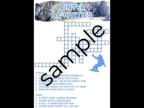 Themed Crossword Puzzles Bundle: 2nd-5th Grade Incl Science, History ...
