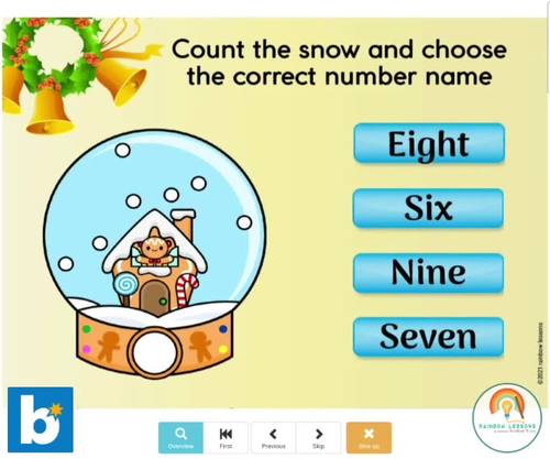 After Winter Break Activity Winter Counting | Winter Numbers 1-20 ...