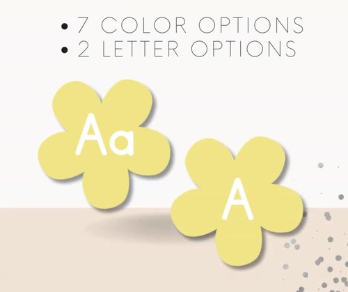 Daisy Retro Alphabet Posters | Retro Classroom Decor by Teach with ...