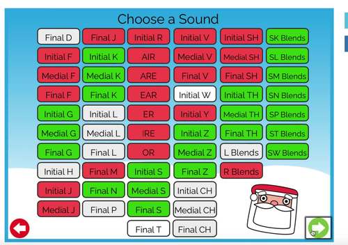 Boom Cards Feed Santa Christmas Articulation by The Speech Zone | TPT
