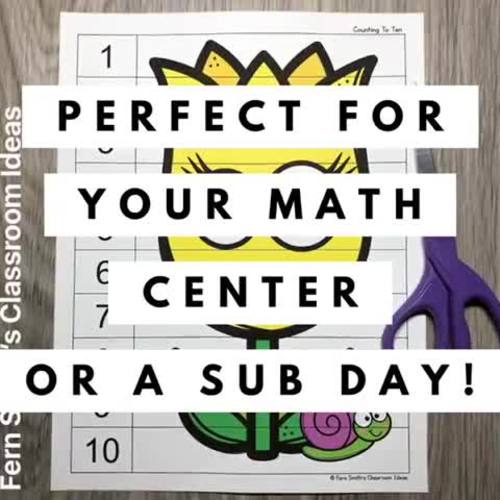 Number Puzzles | Numbers 1 - 20 | Counting On For Some Spring Time Fun