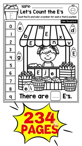 All About Alphabet - Letter Work and Beginning Sounds - Phonics ...