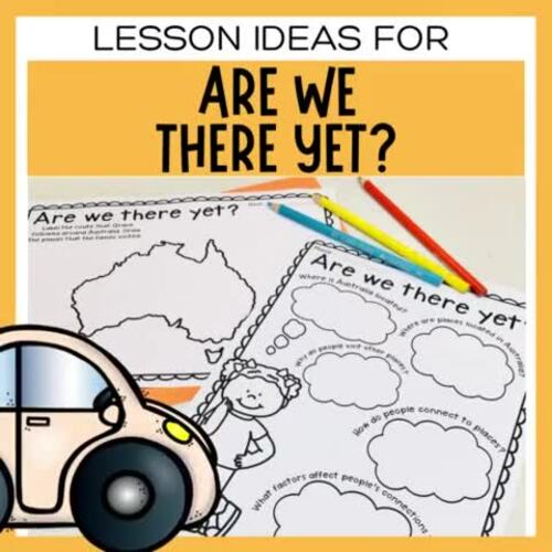 Are We There Yet? Book Study Worksheets & Activities by Little Learner Hub