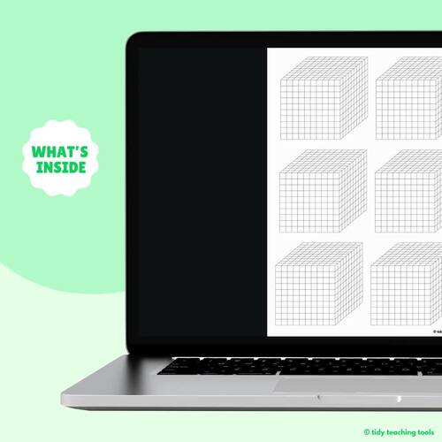 Place Value Monsters | Base Ten Blocks / MAB (Low Prep Craft Activity)