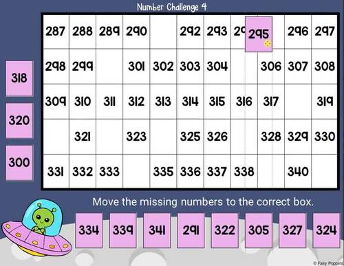 Digital Resources: Fill in Missing Numbers Game Google Slides Seesaw ...