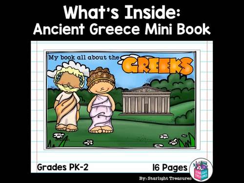 Ancient Greece Mini Book for Early Readers - Ancient Civilizations ...