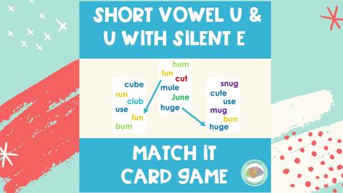 Short U and Long U with silent e reading game by Celebrating Neurodiversity