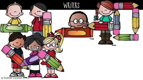 Writers clip art, Writing clip art, Pencil clip art, Crayon clip art ...