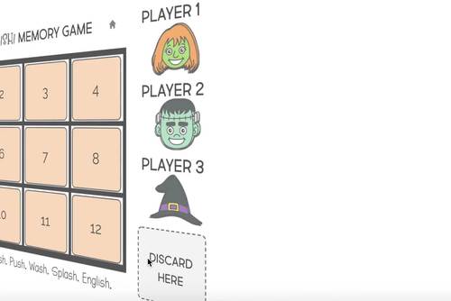 Halloween Articulation Boom™ Cards for SH CH J TH Z Matching Game Late ...