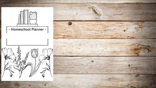 Homeschool Teacher Planner -undated by Joy-Eli | TPT