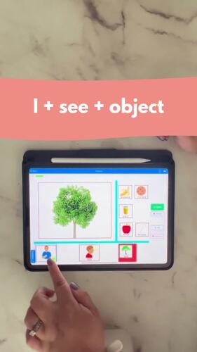 Sentence Expansion Combining Words MLU No Prep Speech Therapy AAC ...
