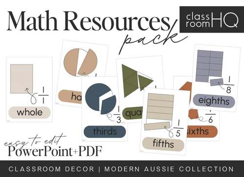 Plant Theme Classroom Decor Math Display Resources Pack | PLANT LIFE ...