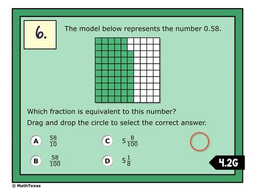 4th Grade Fraction Review | End of Year 4th Grade Decimal & Converting ...