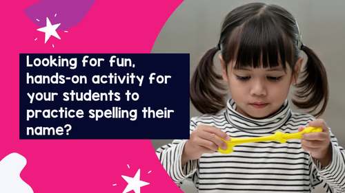 Playdough Name Mats Editable Name Writing Practice Fine Motor Name ...