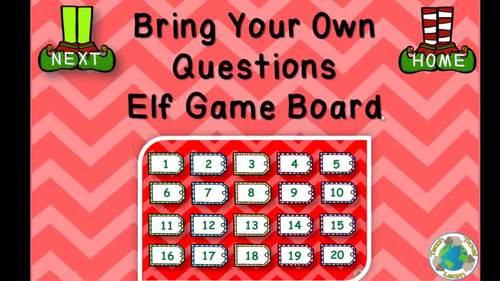 Bring Your Own Questions Christmas PowerPoint Review Game Ten Pack