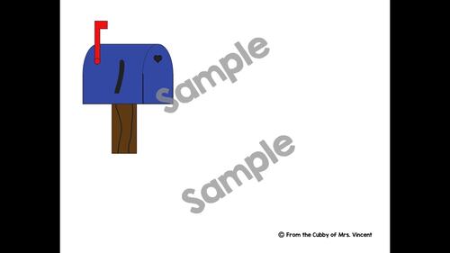 Mailbox and Envelopes Math Mats Counting Practice 0-10 Low Prep | TPT