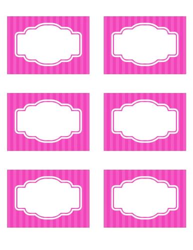Editable Vertical Stripes Student Name Tags Labels Desks by Mary Momerwids