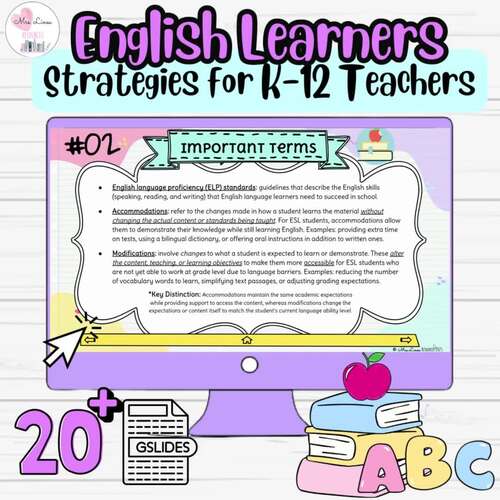 Professional Development Staff PD | Support English Language Learners ...