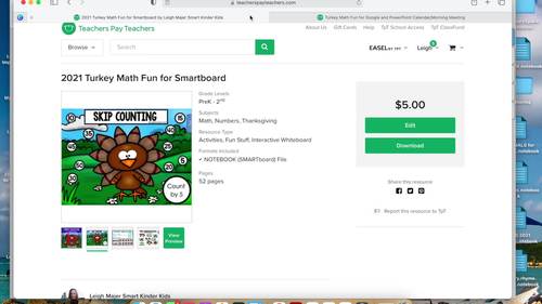 Turkey Math Fun for Smartboard by Leigh Majer | TPT