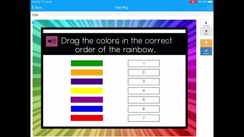 Rainbows - Weather Lesson BOOM CARDS - Digital Interactive Task Cards