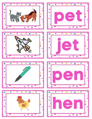 Phonics Word Cards and Matching Activity - SOR aligned & Perfect for ...
