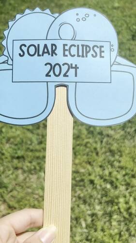 2024 Solar Eclipse Crafts & Writing by Three Very Busy Bees | TPT