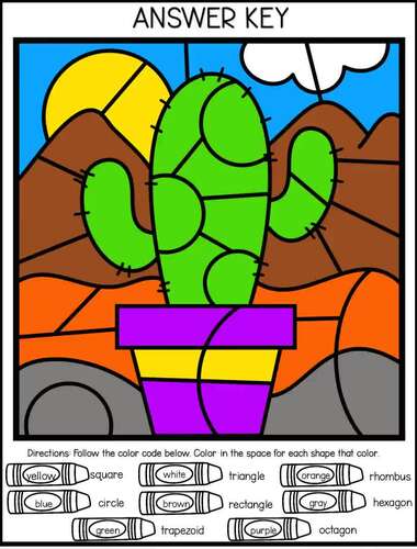 2-D Shapes Math Centers and Activities Bundle by The First Grade Apple