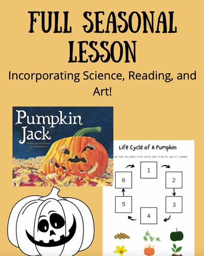 Pumpkin Jack Full Seasonal Lesson by Hannah Andrews | TPT