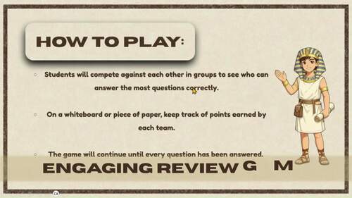Ancient Egypt Jeopardy Game | Middle School Social Studies Review ...